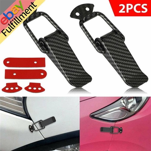 2*Bumper Clip Lock Quick Release Fastener Latch for Fender Trunk and ...