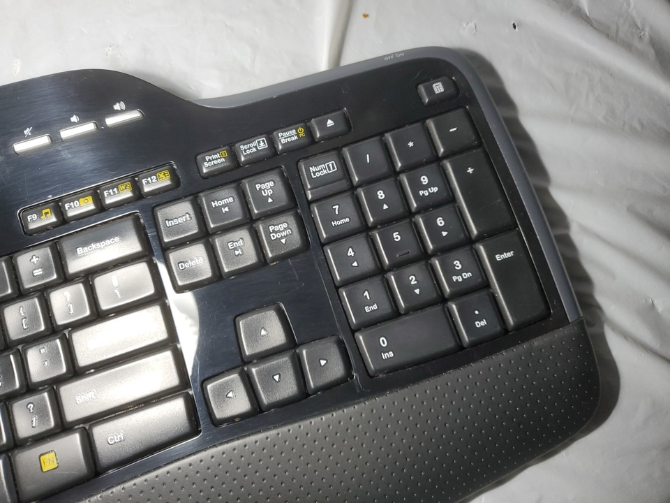 Logitech MK710 Wireless Keyboard (NO RECEIVER) 820-002969 Y-R0059 ...