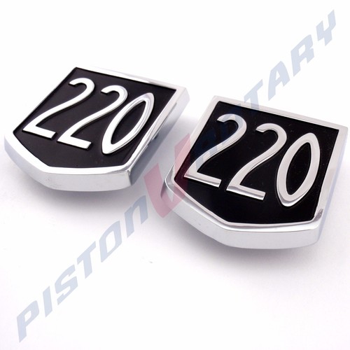 220 Shield CORTINA Rear Quarter Guard Panel Badges x2 , for FORD MK1 ...