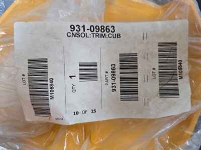 GENUINE OEM CUB CADET 931-09863 CONSOLE TRIM | eBay