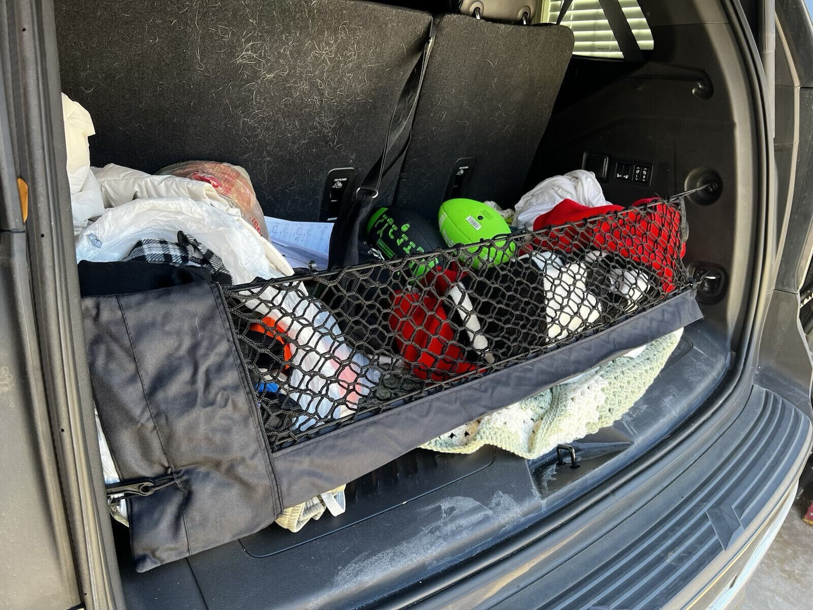 Rear Trunk Envelope Vertical Style Bag Cargo Net for Chevrolet Tahoe ...