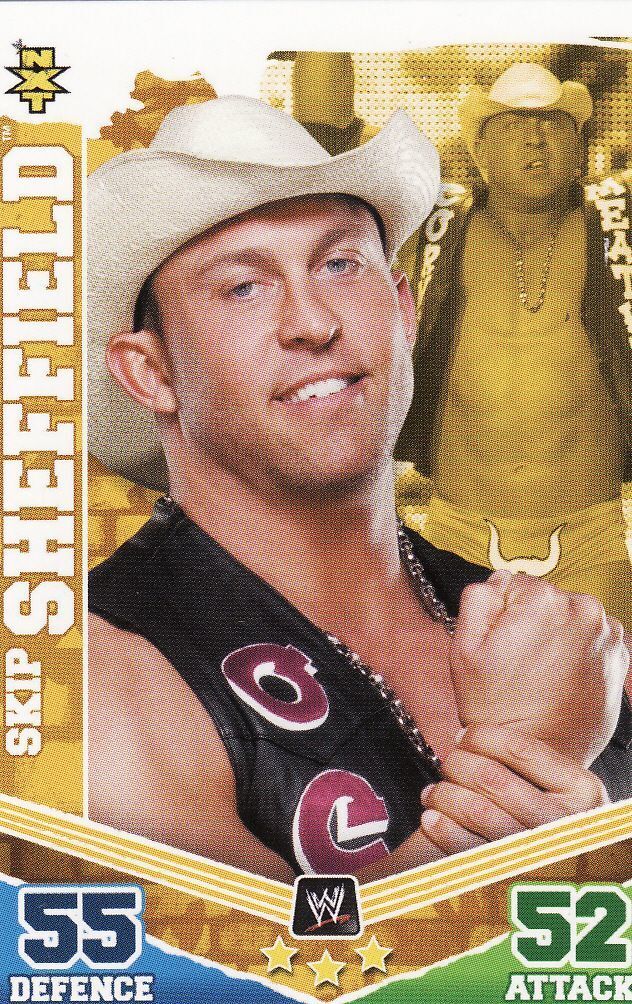 Skip Sheffield Ryback 2010 Topps Slam Attax Mayhew RookieCard NXT ...