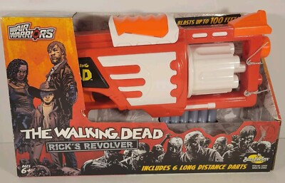 Buzzbee Toys Air Warriors The Walking Dead Rick's Revolver 2017 New In ...