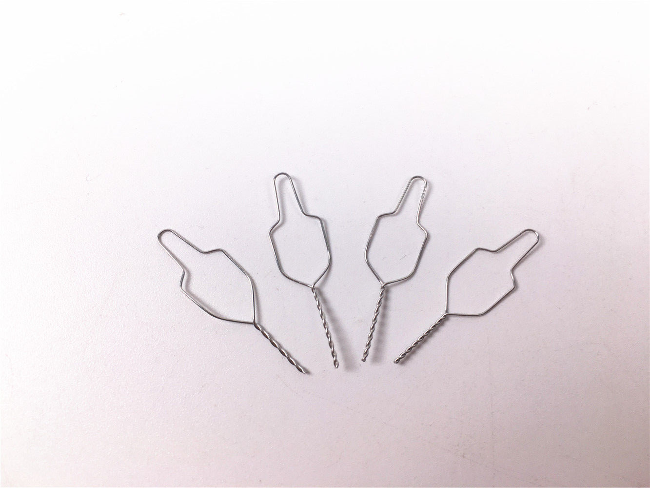 100pcs Orthodontic Ligature Wires Short Kobayashi Dental Twist Hook 012 ...