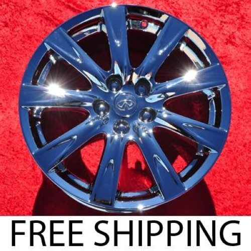 Set of 4 Chrome 18" Wheels for Infiniti G37 Coupe / G25 73725 | eBay