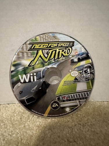 Need for Speed: Nitro (Nintendo Wii, 2009) - Disc Only Tested and Works ...