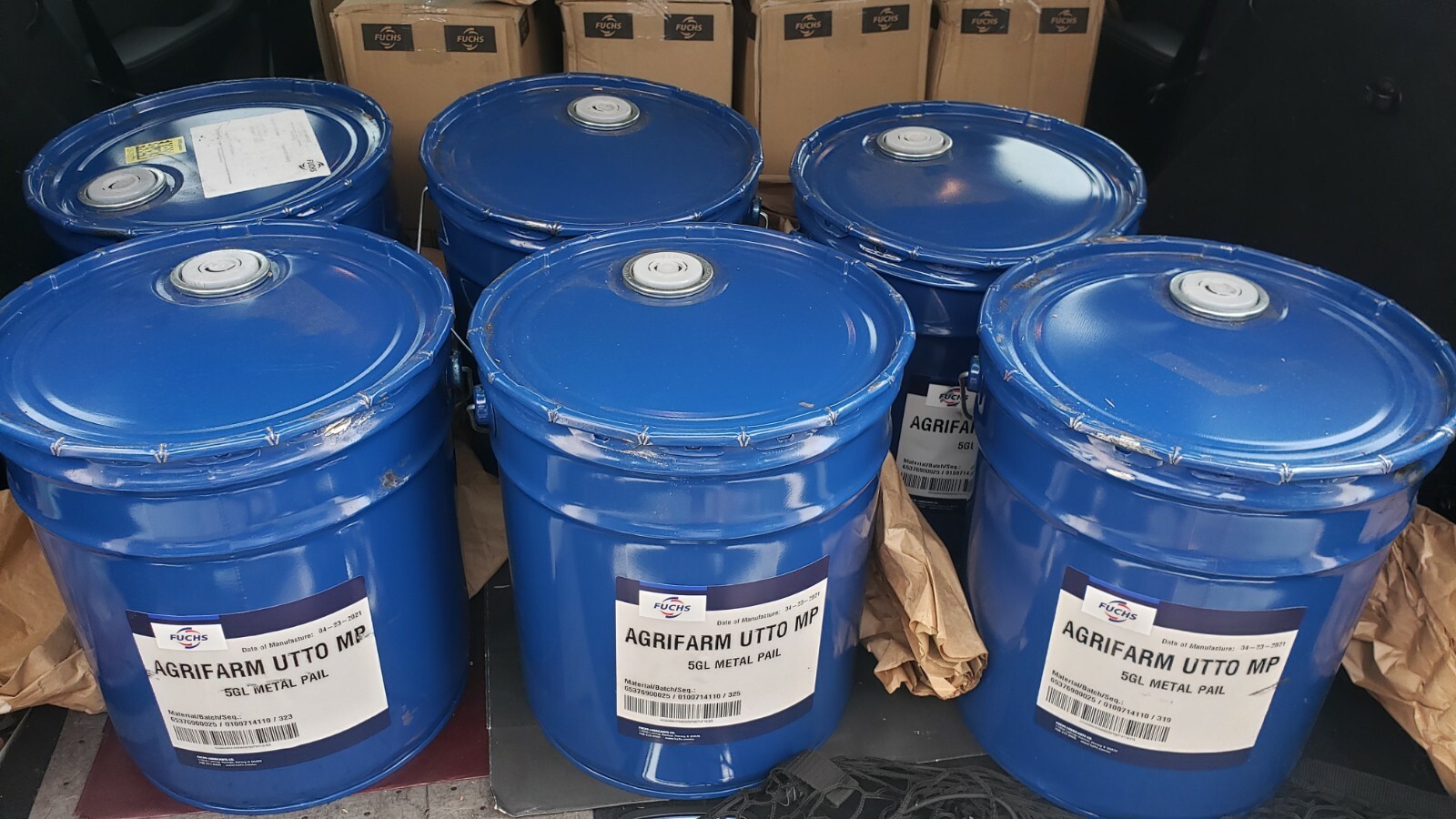 ENG-FUCHS TITAN UTTO ZF 20W-40 Super High Performance Axles Gear Oil ...