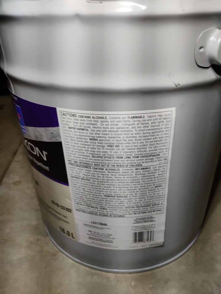 5 Gallon Sherwin Williams Loxon 40 Percent Silane Water Repellent Clear ...