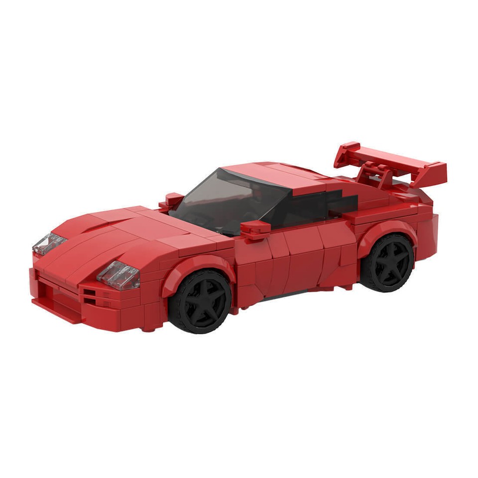Sports Car Model Building Toys Set 360 Bricks MOC DIY Gift | eBay