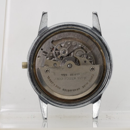 CARDIFF BY MEPA SWISS AUTOMATIC WRIST WATCH 33mm 17mm LUG FOR REPAIR ...