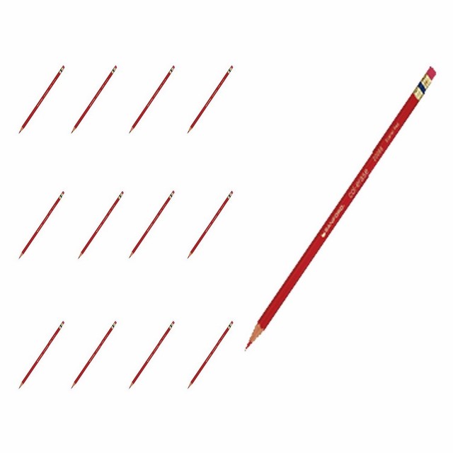 Prismacolor Col-erase Erasable Colored Pencil Scarlet Red 12 Count for ...