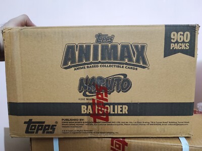 Topps Animax Naruto 2024 NEW Trading Card TCG SEALED CASE 24 BOX , 960 ...