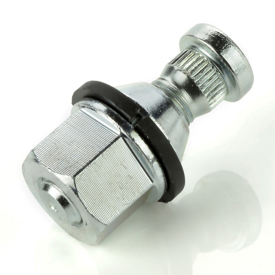 10x Knurled Stud Bolt With Wheel Nut - M12x1, 5 x 49mm for Hyundai ...