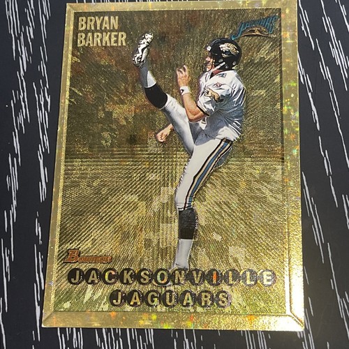 1995 Bowman Football Card #246 Bryan Barker FOIL | eBay