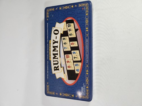 Cardinal Industries Rummy-O Tile Game 1999 in Collectors Tin ...