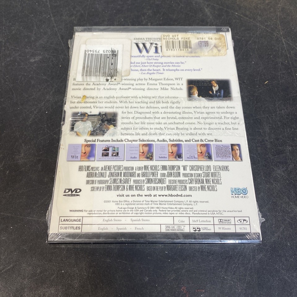 Wit (DVD) New Sealed | eBay