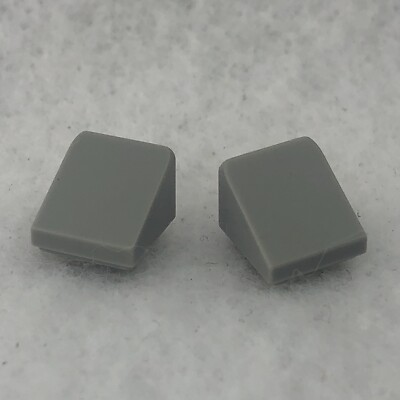 LEGO 54200 Light Bluish Gray Slope 30 1 x 1 x 2/3 (x2) | eBay