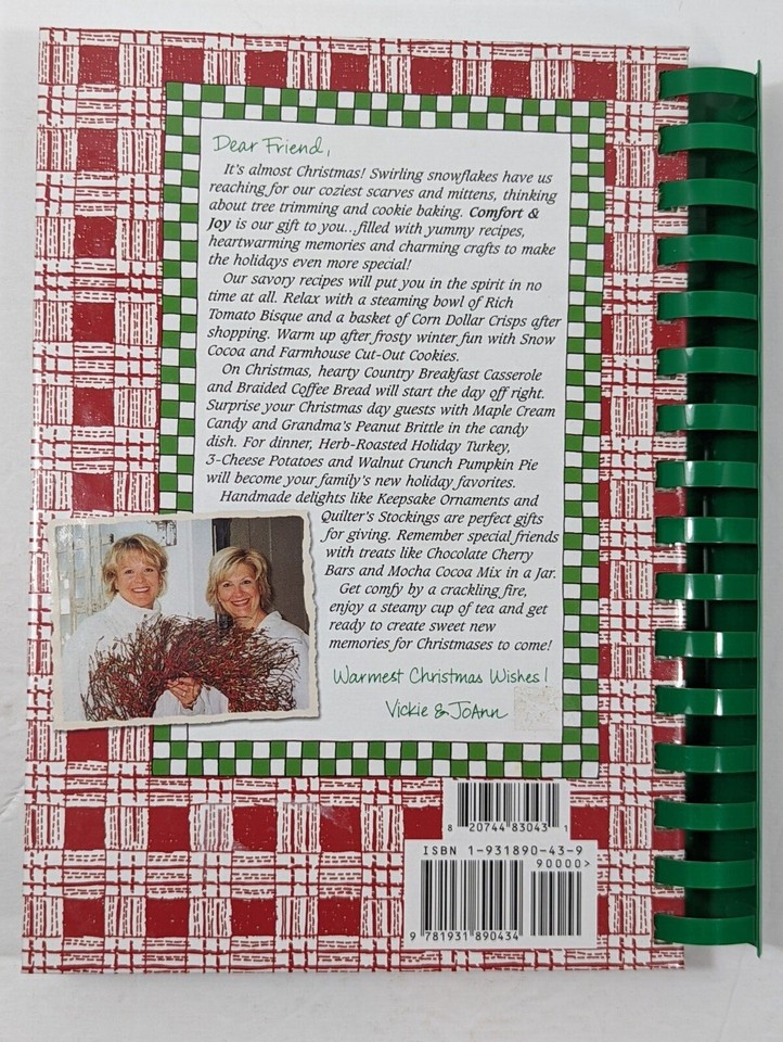 Seasonal Cookbook Collection: Comfort and Joy Cookbook : Cozy Christmas ...