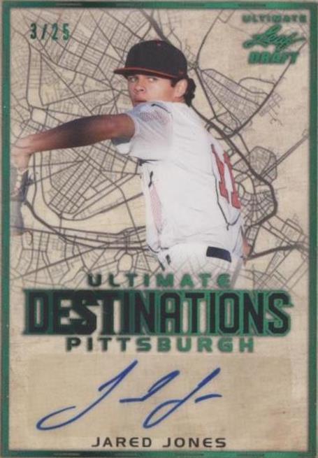 2020 Leaf Ultimate Draft - Ultimate Destinations Autographs Jared Jones ...
