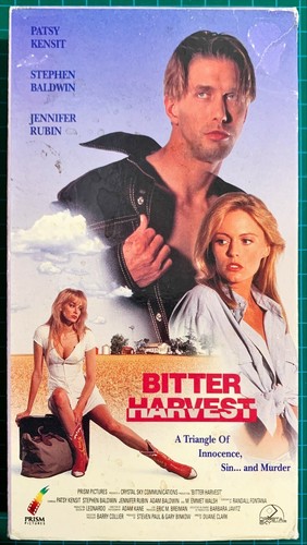 Bitter Harvest ( VHS , 1993 ) R-Rated w/ Stephen Baldwin, Patsy Kensit | eBay