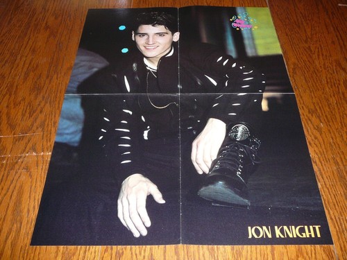 Jonathan Jon Knight poster Paula Abdul full body centerfold photo picture pix | eBay