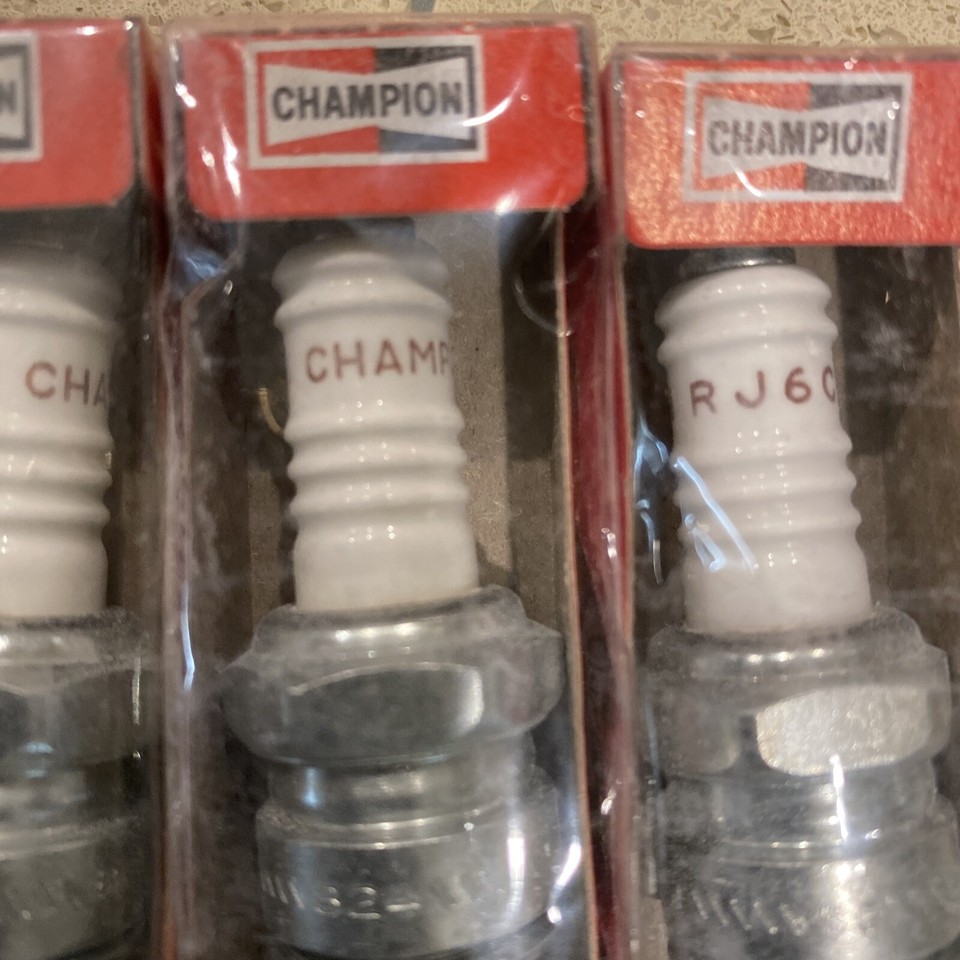 4 Champion RJ6C spark plug CHEVROLET GMC ALLIS CHALMERS INTERNATIONAL ...