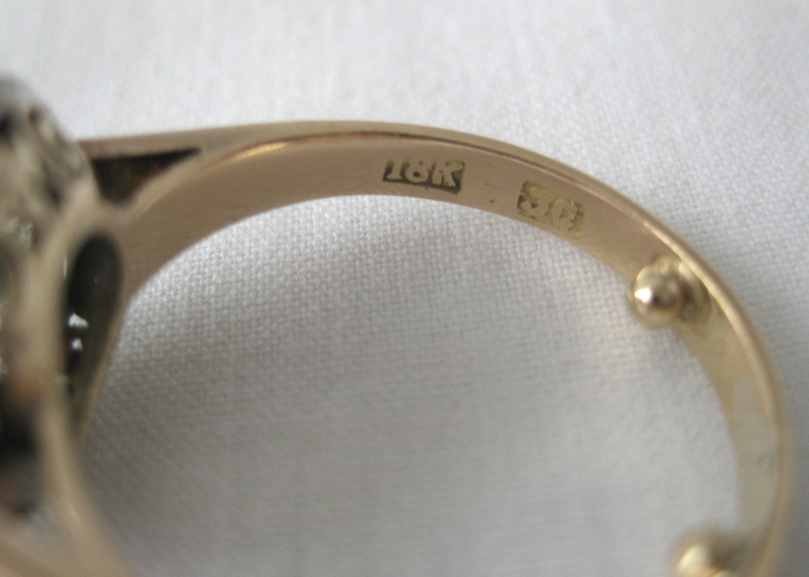 Mid-century vintage YAG gem cocktail ring | eBay