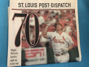 St Louis Post Dispatch Newspaper Frame | semashow.com