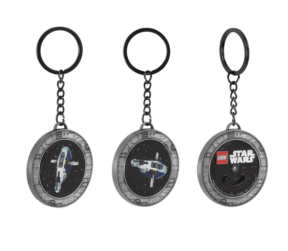 LEGO Star Wars Jango Fett Starship Firespray Key Ring 5009394 Sealed ...