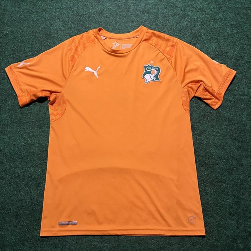 Puma Ivory Coast (Côte d'Ivoire) 2014 - Men's Jersey - Size M - FIFA ...