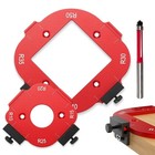 Woodworking Router Corner Radius Templates Jigs R10 15 20 25 R30 R35 ...