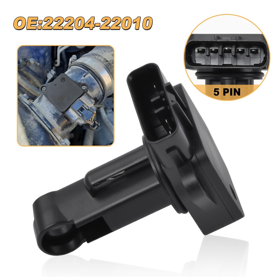 Mass Air Flow Meter MAF Sensor 22204-22010 For Toyota Denso Lexus Scion ...