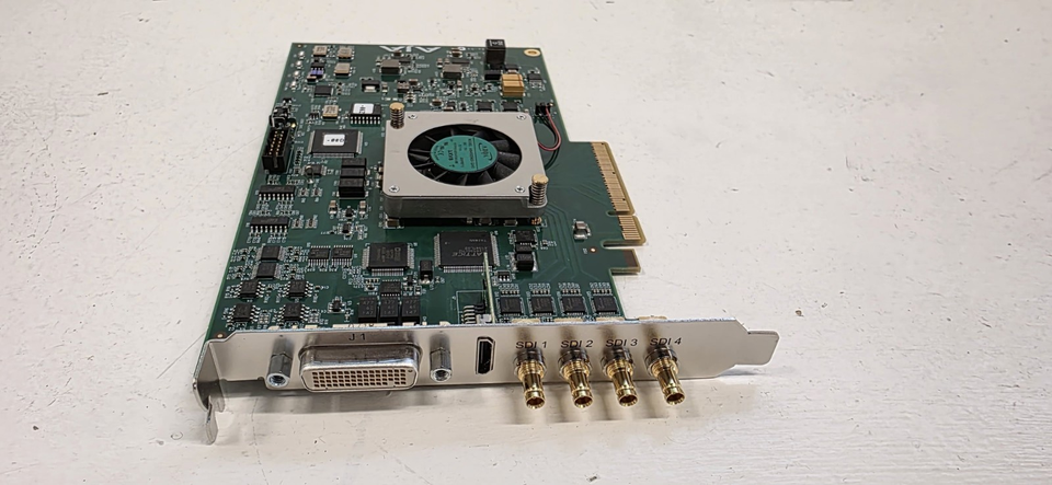 AJA KONA-4-R0 10-Bit 4K/2K/3G/Dual-Link/HD/SD I/O PCIe Video Capture ...
