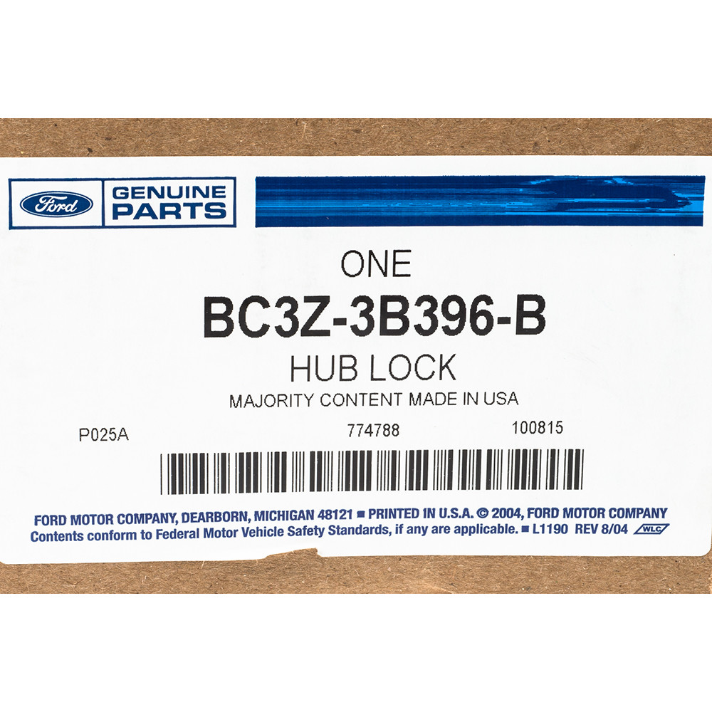 OEM NEW Front Manual Locking Hub 05-16 Ford F-Series Super Duty BC3Z ...