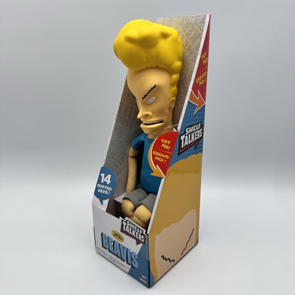 Beavis And Butthead Pull String Talking Doll Set Figures 12in Shelf ...