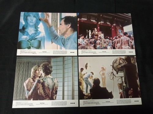 1981 TATTOO Original Movie Promo Stills 8x10" VF 8.0 LOT of 8 Bruce ...