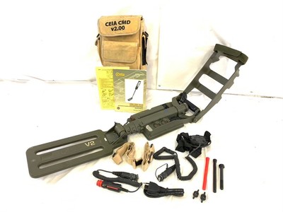Military CEIA CMD V2.00 Metal Detector Kit 2.0 Soft Case & Accessories ...