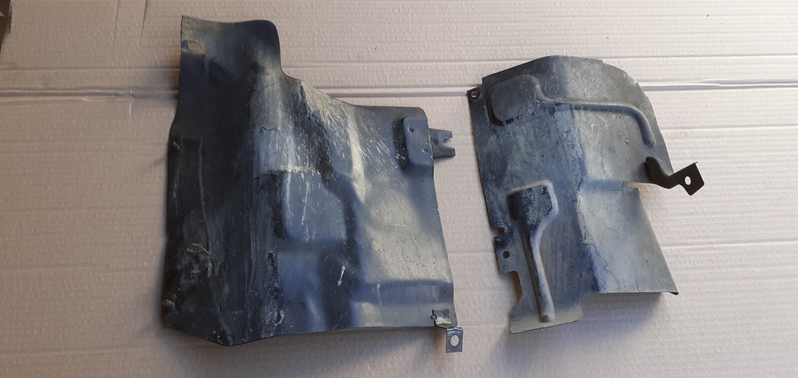 Heat shields protection plates in the engine compartment for Hyundai ...