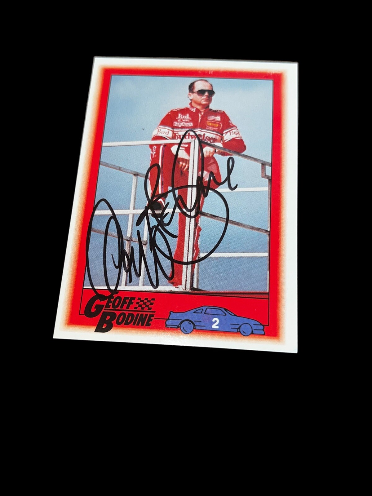 Geoff Bodine NASCAR RACING LEGENDS VINTAGE RETRO autographed card #2 | eBay
