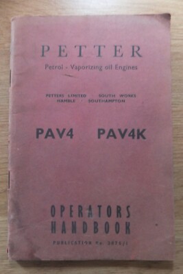 Other - Petrol Paraffin Engine