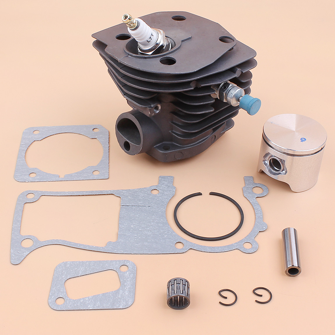 44MM Nikasil Cylinder Piston Gasket Fit Jonsered CS 2149 2150 2152 2153 ...