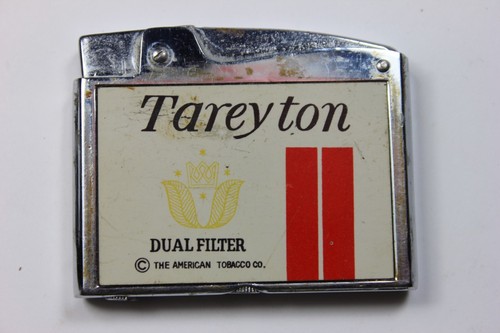 Vintage TAREYTON Cigarettes Lighter American Tobacco Co. - Continental ...