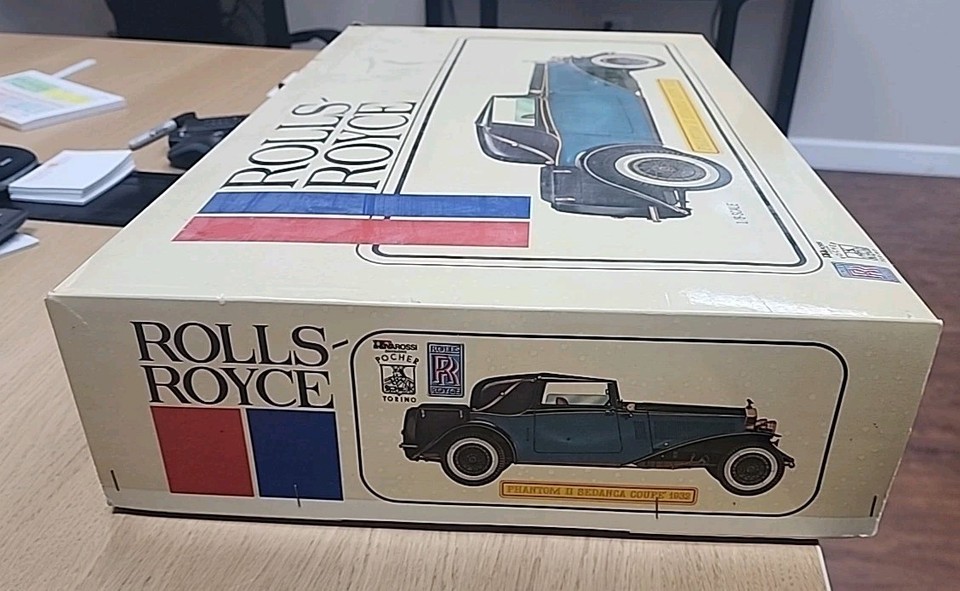 Pocher 1/8 Scale Model Car Kit 1932 Rolls Royce Phantom II Sedanca ...