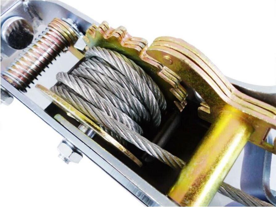 Hand Cable Puller For Car Heavy Duty Pulling Winch 4 Ton Lifting | eBay