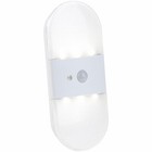 PEARL Batterie-LED-Wandleuchte, Bewegungs & Lichtsensor, 80 Lumen, 3er ...