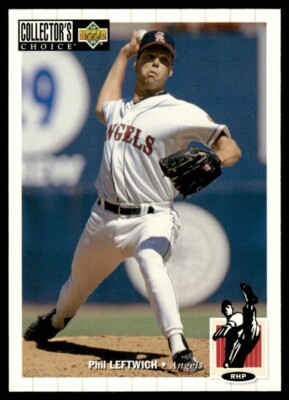 1994 Collector's Choice #173 Phil Leftwich Rookie California Angels | eBay