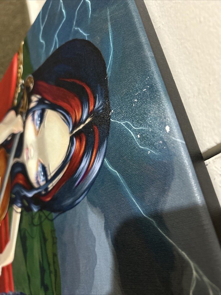 Strangeling Art Of Jasmine Becker-Griffith CELLO STORM gothic Girl Cat ...