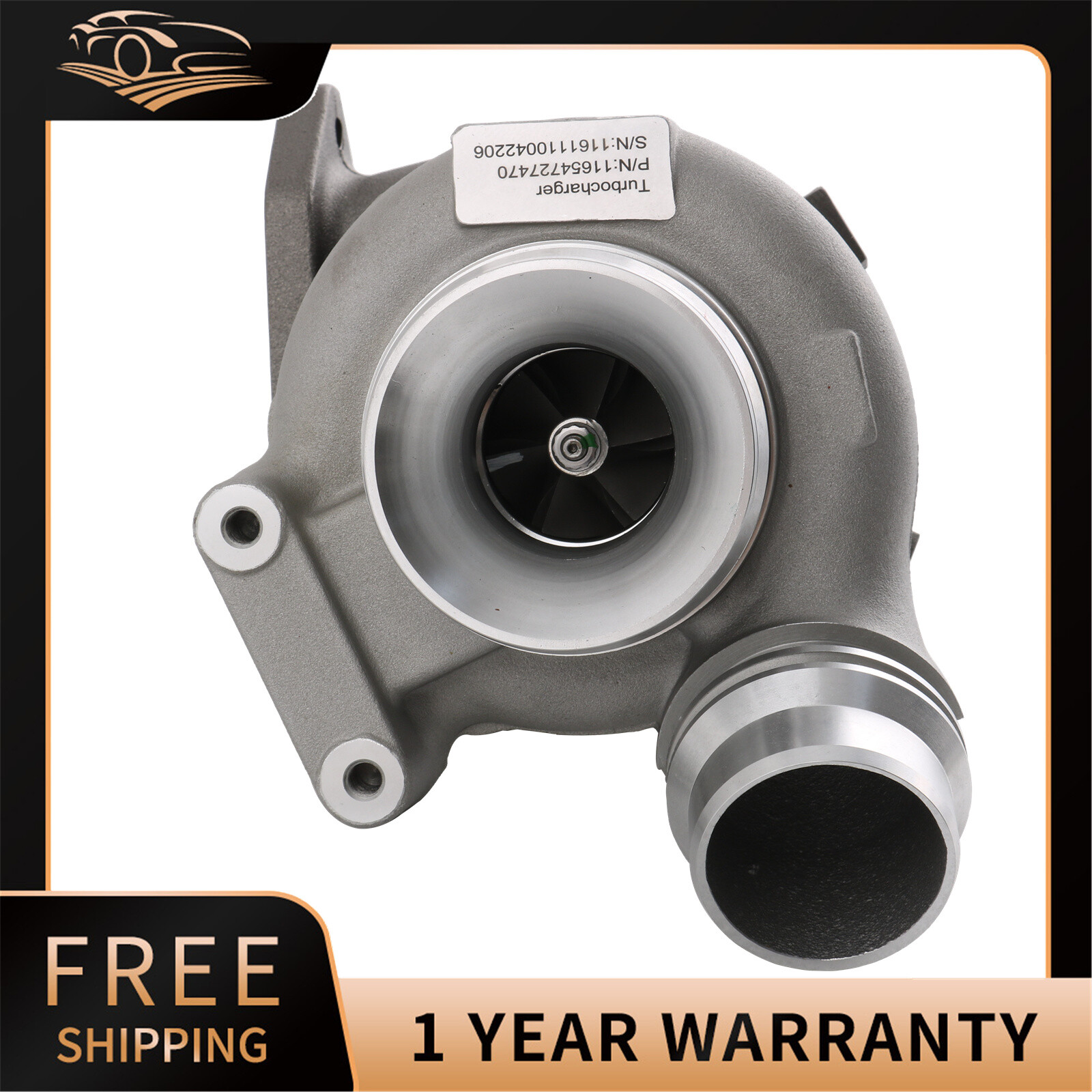 Turbo Turbocharger N47D20 49135-05850 For BMW E60N E61N 520D 2.0D 177HP ...