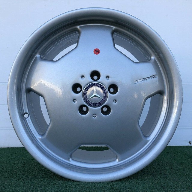 MERCEDES BENZ E55 AMG Monoblock 18" Stagger Genuine Factory OEM Wheels ...