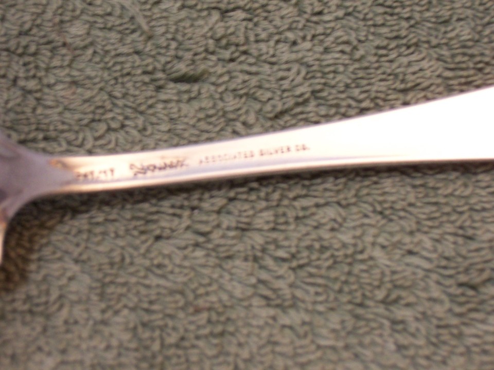 Antique Pat '17 Yourex Associated Silver Co. spoon, Sugar Spoon. | eBay